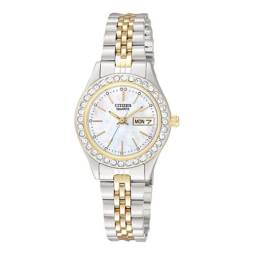 Click here for Citizen Womens Two Tone Stainless Steel Bracelet W... prices