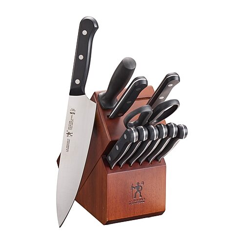 Henckels International Solution 12-pc. Knife Block Set  One Size  Black