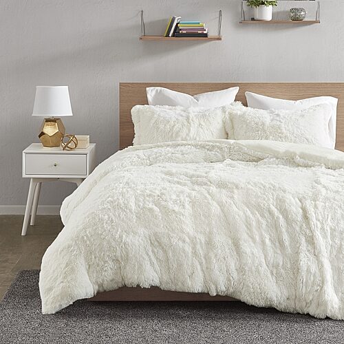 Click here for Intelligent Design Malea Shaggy Faux-Fur 2-Pc. Duv... prices