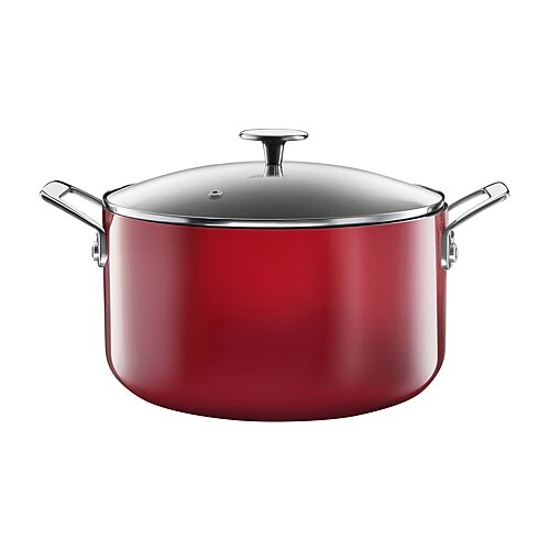 Click here for Granitestone 5-qt Stockpot with Lid  One Size  Red prices