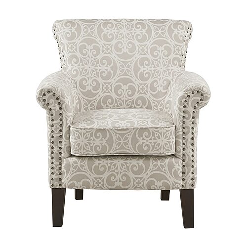 Click here for Madison Park Miri Natural Club Chair  One Size  Wh... prices