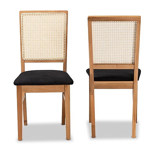 Click here for Idris 2-pc. Dining Chair  One Size  Black prices
