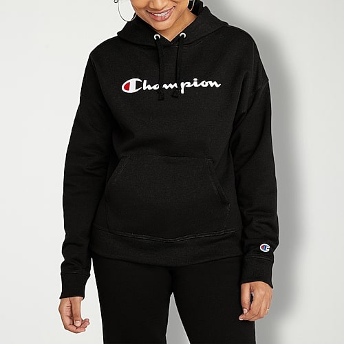 Click here for Champion Powerblend Graphic Logo Hoodie  X-small... prices