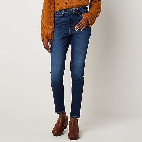 Click here for a.n.a Womens High Rise Curvy Skinny Fit Jean  6  B... prices