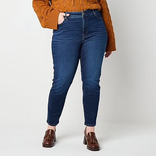 Click here for A.N.A Womens Plus High Rise Skinny Fit Jean  28w... prices