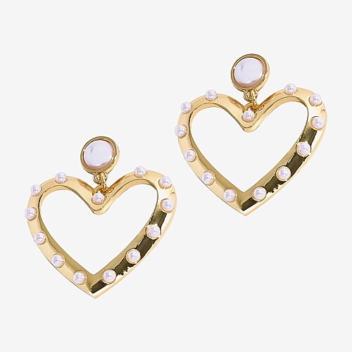 Click here for Bijoux Bar Gold Tone Womens White Simulated Pearl... prices