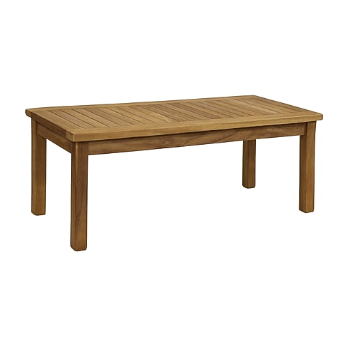 Click here for 45-Inch Solid Teak Rectangular Outdoor Coffee Tabl... prices
