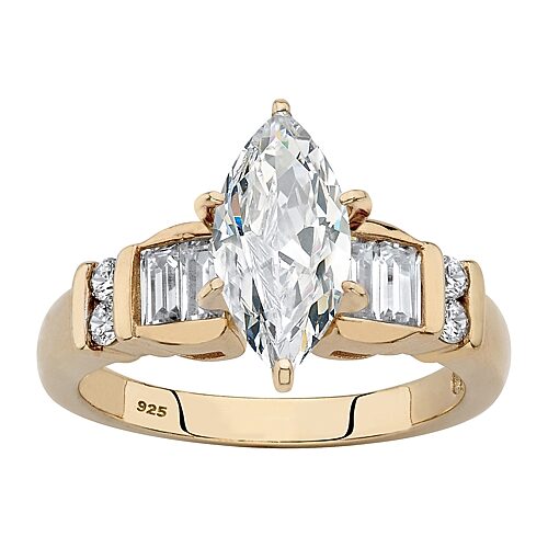 Click here for DiamonArt Womens 2 1/2 CT. T.W. White Cubic Zircon... prices