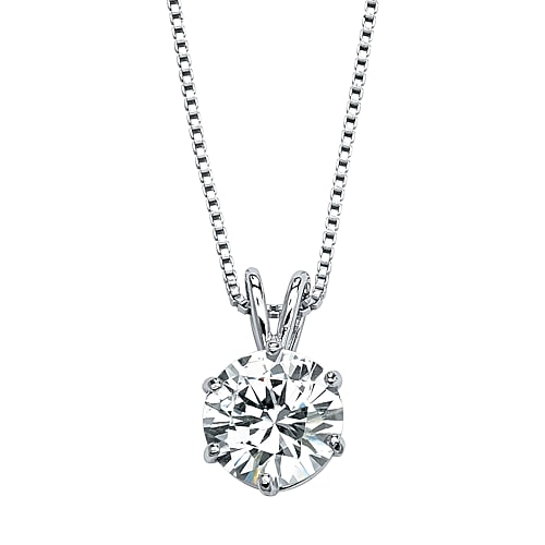 Click here for DiamonArt Womens 3 CT. T.W. White Cubic Zirconia P... prices