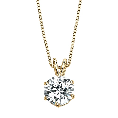 Click here for DiamonArt Womens 3 CT. T.W. White Cubic Zirconia 1... prices