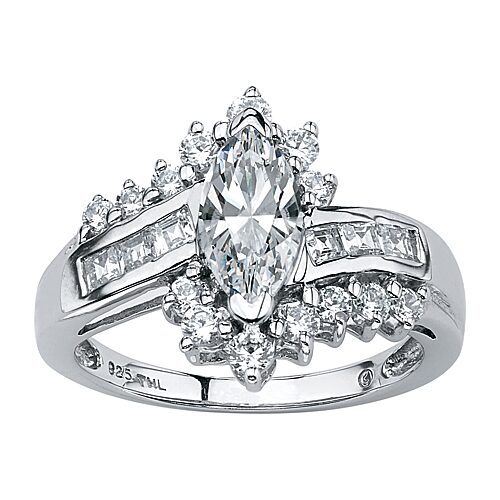Click here for DiamonArt Womens 1 5/8 CT. T.W. White Cubic Zircon... prices