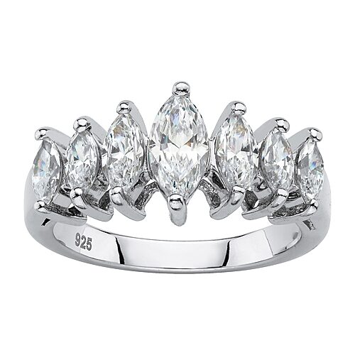 Click here for Womens 1 1/2 CT. T.W. Cubic Zirconia 18K Gold Over... prices