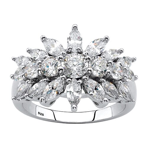 Click here for DiamonArt Womens 2 3/4 CT. T.W. White Cubic Zircon... prices