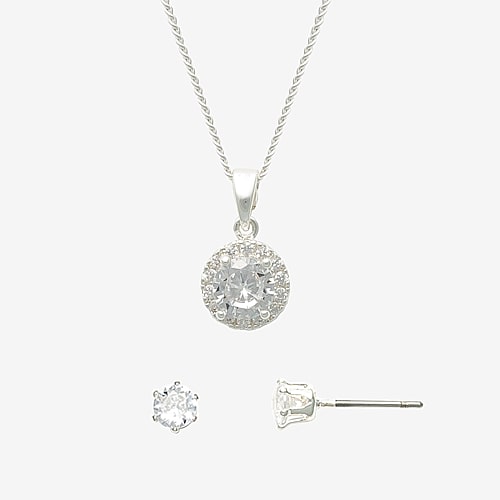 Mixit Womens Hypoallergenic 2-pc. Jewelry Set  One Size  Gray