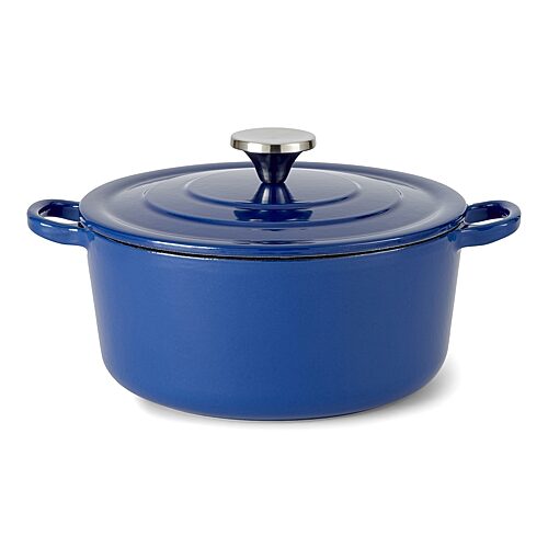 Cooks Cast Iron 3.5-qt. Dutch Oven with Lid  One Size  Blue