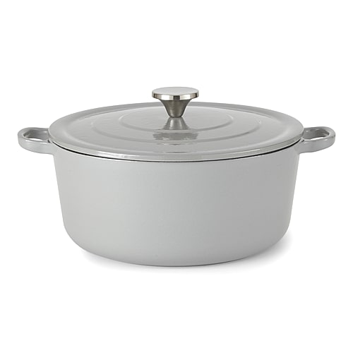 Click here for Cooks Cast Iron Dutch Oven with Lid  One Size  Gra... prices