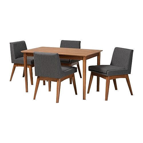 Nexus Dining Room Collection 5-pc. Rectangular Dining Set  One Size  Gray