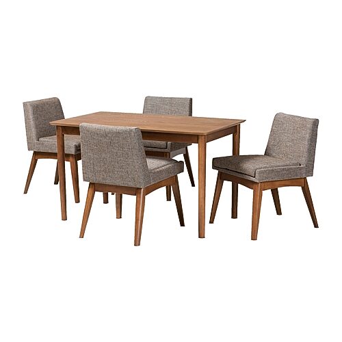 Nexus Dining Room Collection 5-pc. Rectangular Dining Set  One Size  Gray