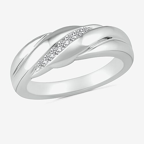 Click here for Mens 4MM 1/6 CT. T.W. Natural White Diamond 10K Go... prices