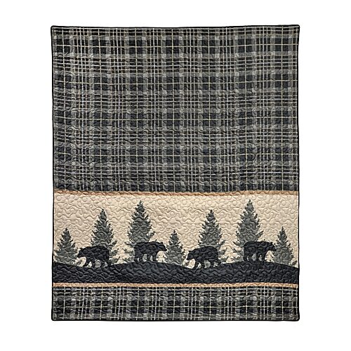 Click here for Donna Sharp Bear Walk Plaid Washable Reversible Mi... prices