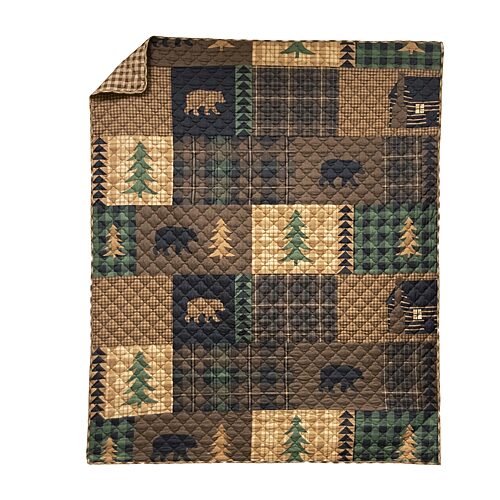 Click here for American Heritage Textiles Brown Bear Cabin Quilte... prices