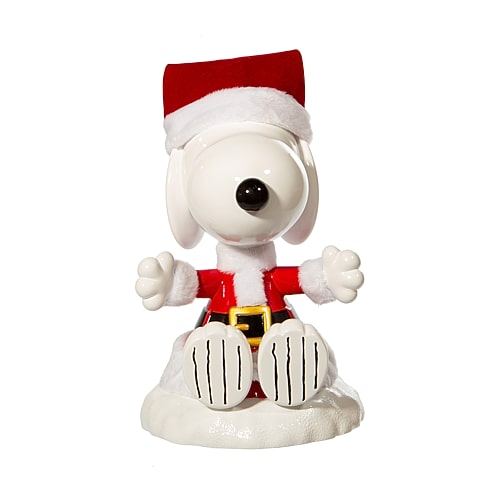 Click here for Kurt Adler Peanuts Santa Snoopy Christmas Tree Top... prices
