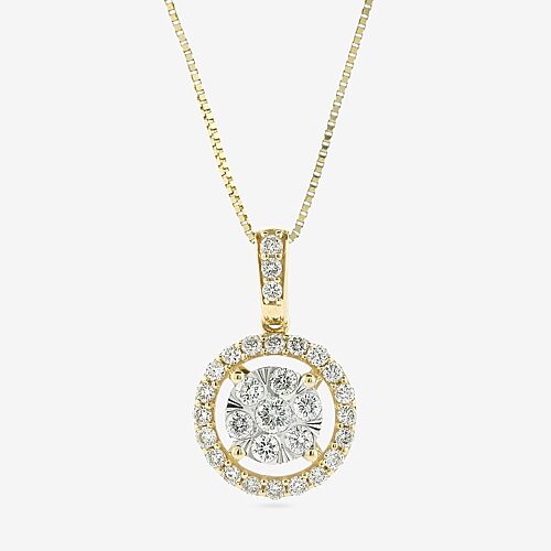 Click here for Womens 1/2 CT. T.W. Natural White Diamond 14K Whit... prices