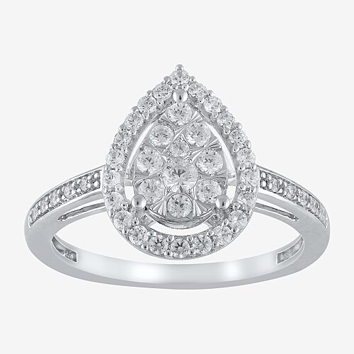 Click here for Womens 1/2 CT. T.W. Natural White Diamond 14K Two... prices