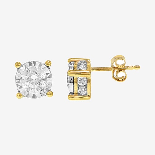 Click here for Tru Miracle 1 1/2 CT. T.W. Natural Diamond Round S... prices