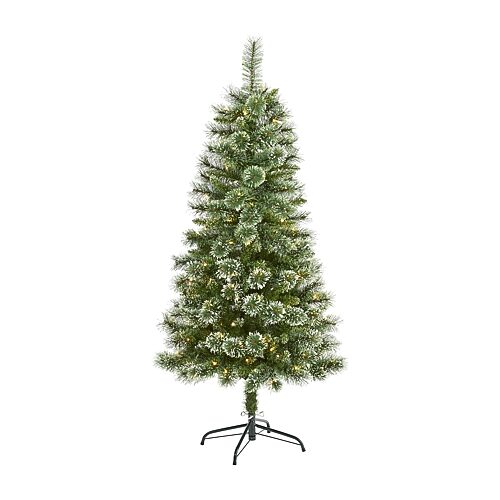 Click here for Nearly Natural 5 Foot Pre-Lit Pine Christmas Tree... prices