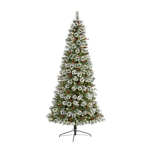 Click here for Nearly Natural 8 Foot Pre-Lit Pine Christmas Tree... prices