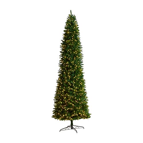 Click here for Nearly Natural 11 Foot Pre-Lit Pine Christmas Tree... prices