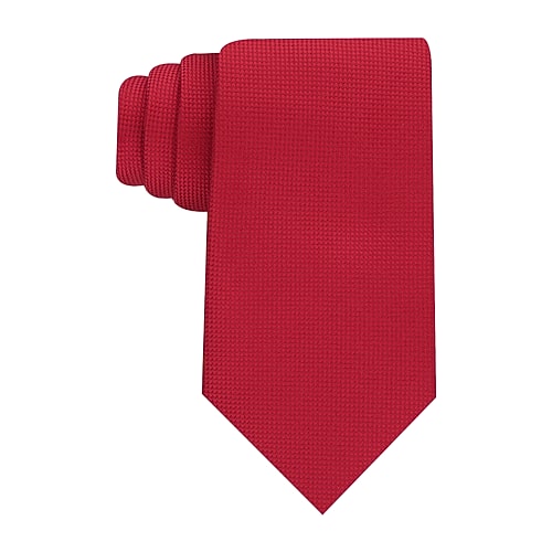Click here for Stafford Oxford Solid Tie  One Size  Red prices