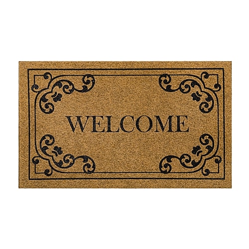 Click here for Mohawk Home Faux Coir Welcome 18X30 Doormat  One S... prices