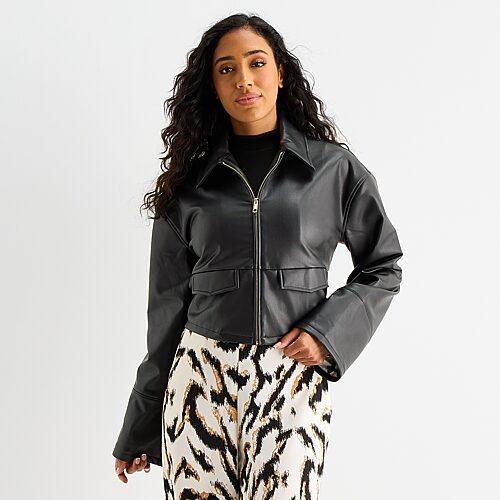Click here for Bold Elements Womens Utility Jacket  Small  Black prices
