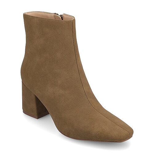Click here for Journee Collection Womens Block Heel Booties  12 M... prices