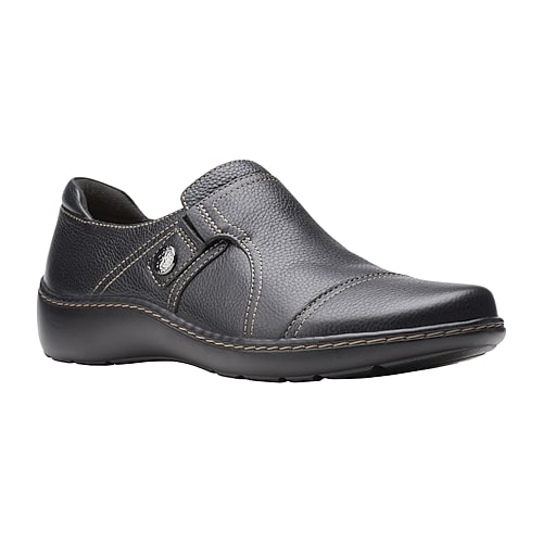 Click here for Clarks Cora Poppy Womens Cap Closed Toe Slip-On Sh... prices