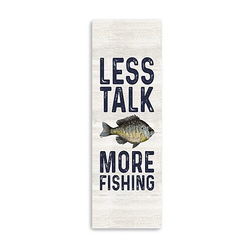 Click here for Lumaprints Less Talk More Fishing Vertical Ii-Fish... prices