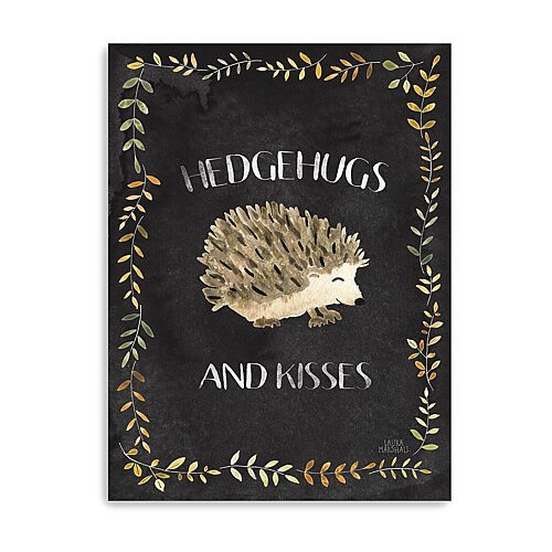 Click here for Lumaprints Woodland Whimsy X Black Giclee Canvas A... prices