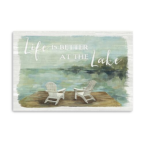 Click here for Lumaprints Lakeside Retreat I Giclee Canvas Art  O... prices