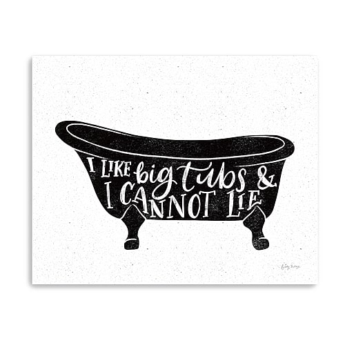 Click here for Lumaprints Bathroom Puns I Black Giclee Canvas Art... prices