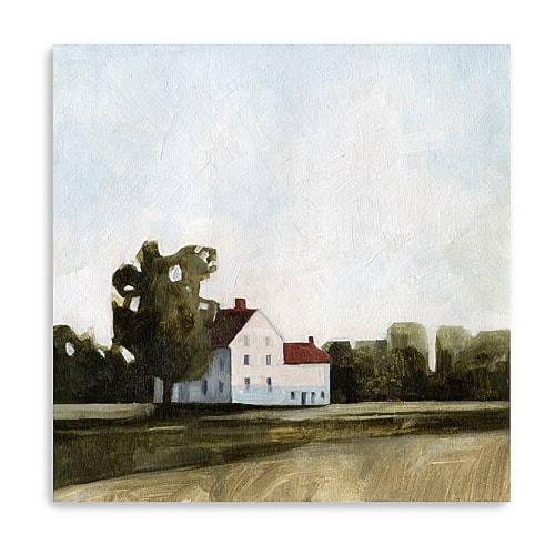 Click here for Lumaprints Quiet Farmhouse I Giclee Canvas Art  On... prices