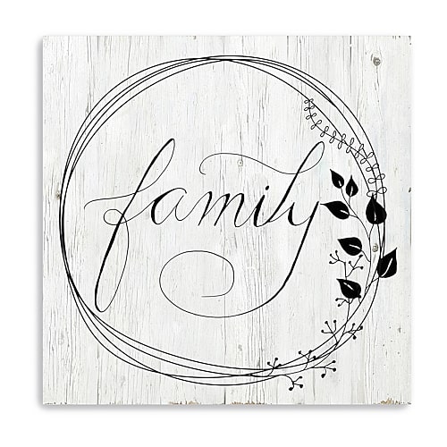 Click here for Lumaprints Family Giclee Canvas Art  One Size  Gra... prices