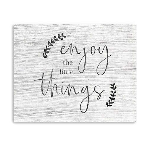 Click here for Lumaprints Enjoy The Little Things Giclee Canvas A... prices
