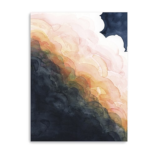 Click here for Lumaprints Sunset Storm I Giclee Canvas Art  One S... prices