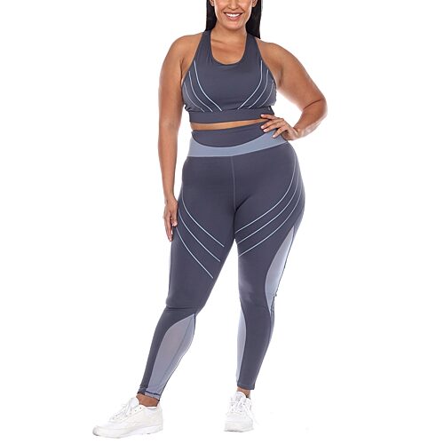 Click here for White Mark Plus Legging Set  2x  Blue prices