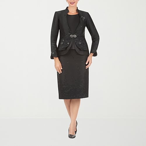 Click here for Giovanna Collection 3-pc. Floral Skirt Suit  12  B... prices