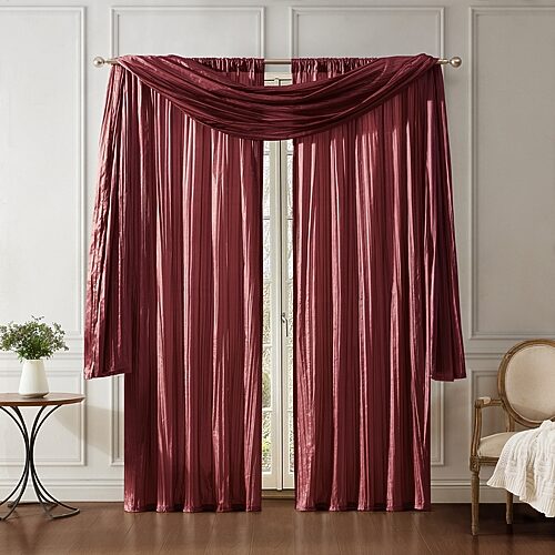 Threadmade Athena 3pc. Curtain Set