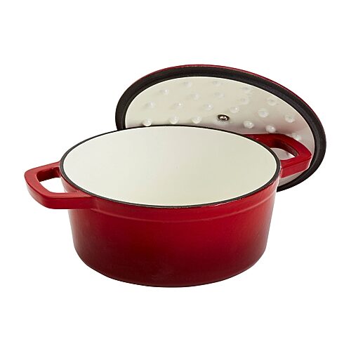 Click here for Smith and Clark Blue Gradient 5-Quart Enameled Cas... prices