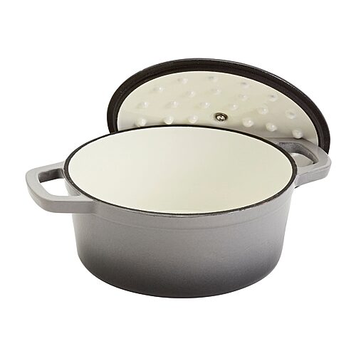 Click here for Smith and Clark Blue Gradient 5-Quart Enameled Cas... prices
